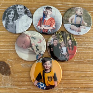 Custom Circle Photo Magnets 2.25” - Etsy