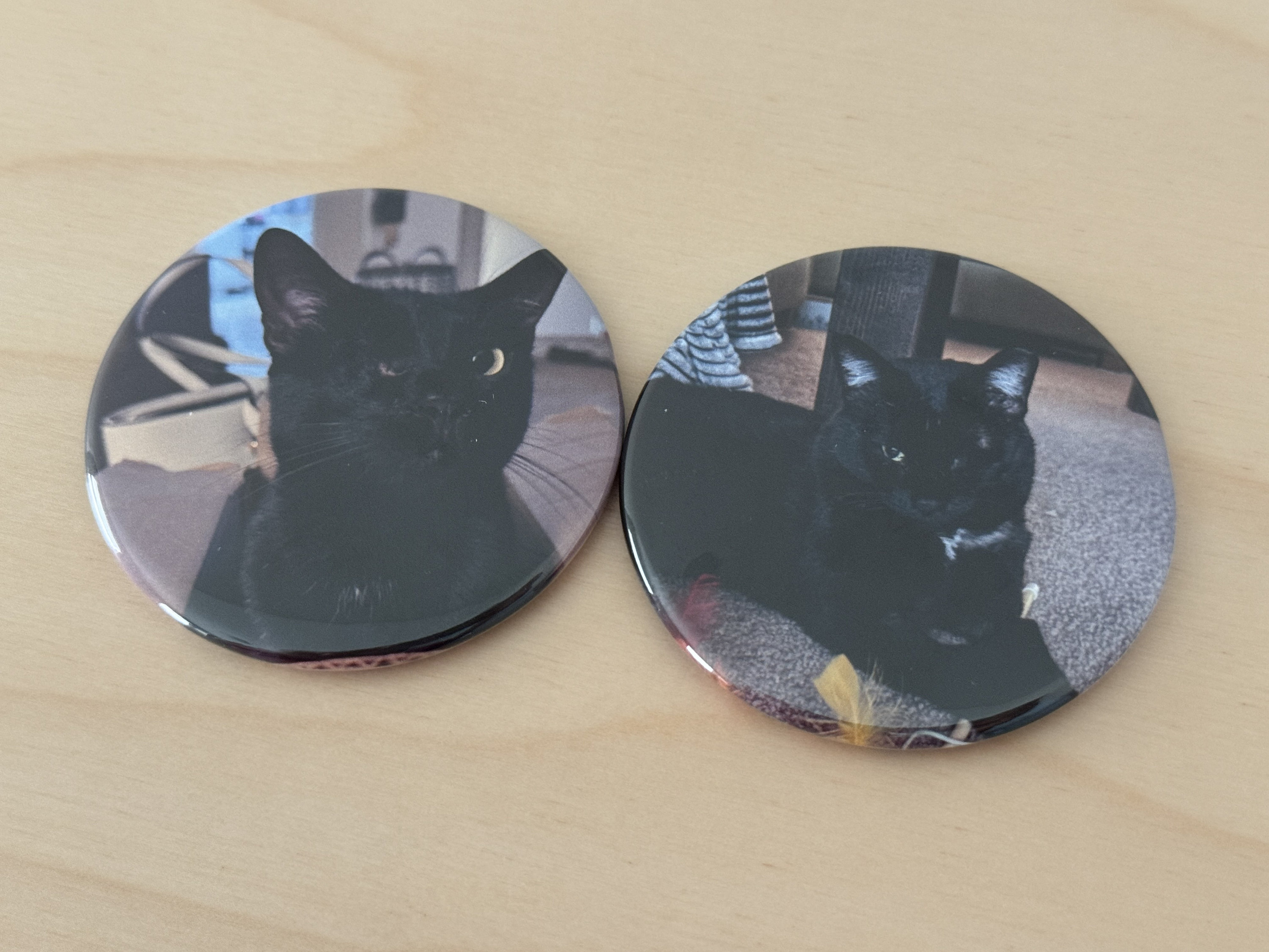 Custom Circle Photo Magnets 2.25 - Etsy