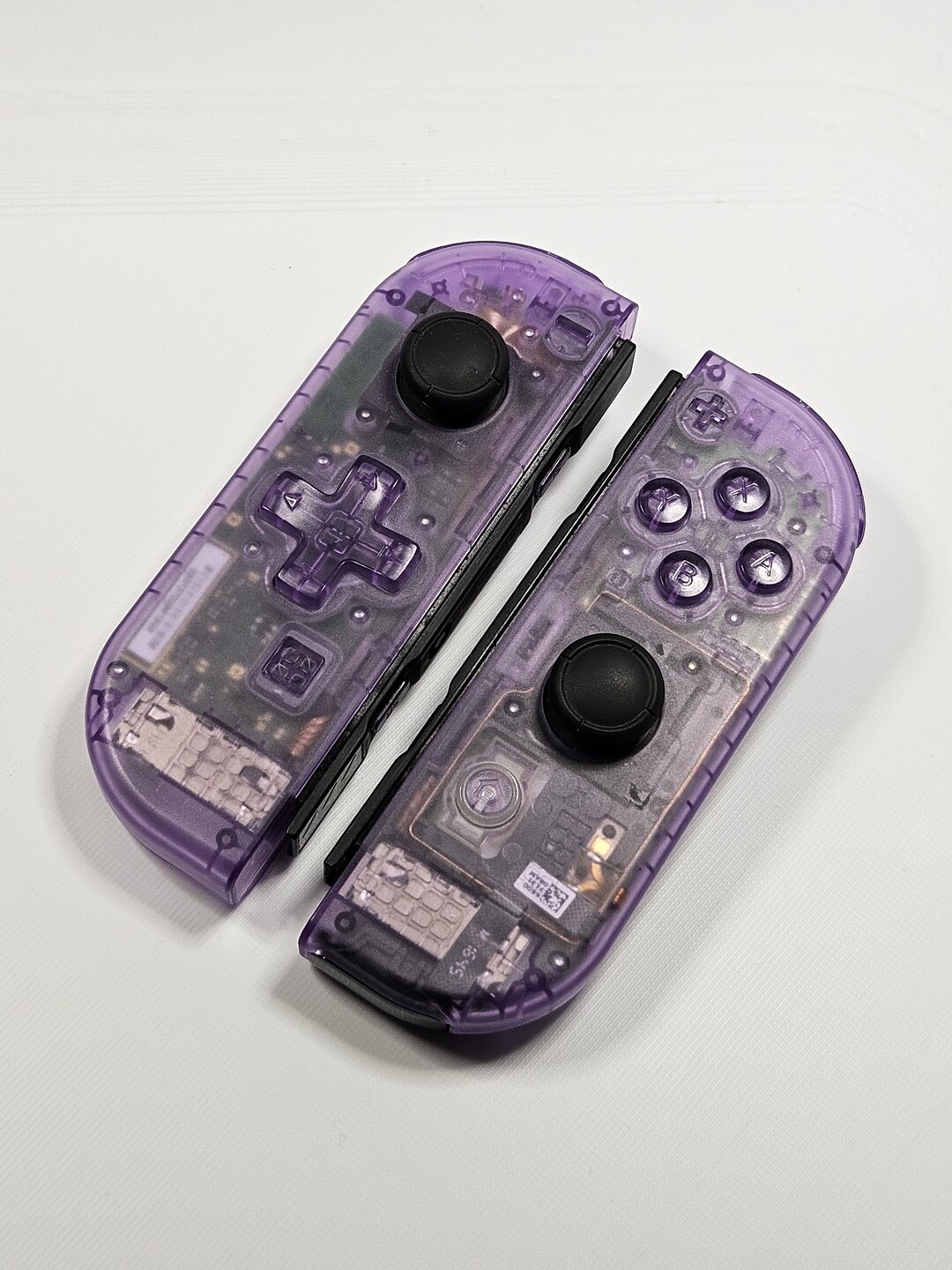Drift-free Nintendo Switch Joy-cons Atomic Purple Shell With Matching ...