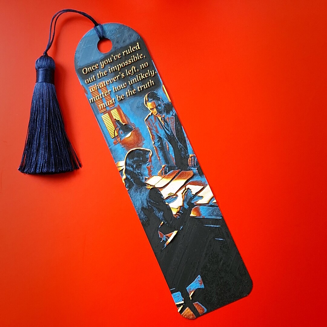 3d-printed Custom Bookmark – Personalised Detective Story Gift, Murder ...