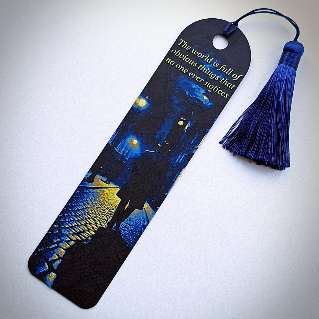 3d-printed Custom Bookmark – Personalised Detective Story Gift, Murder ...