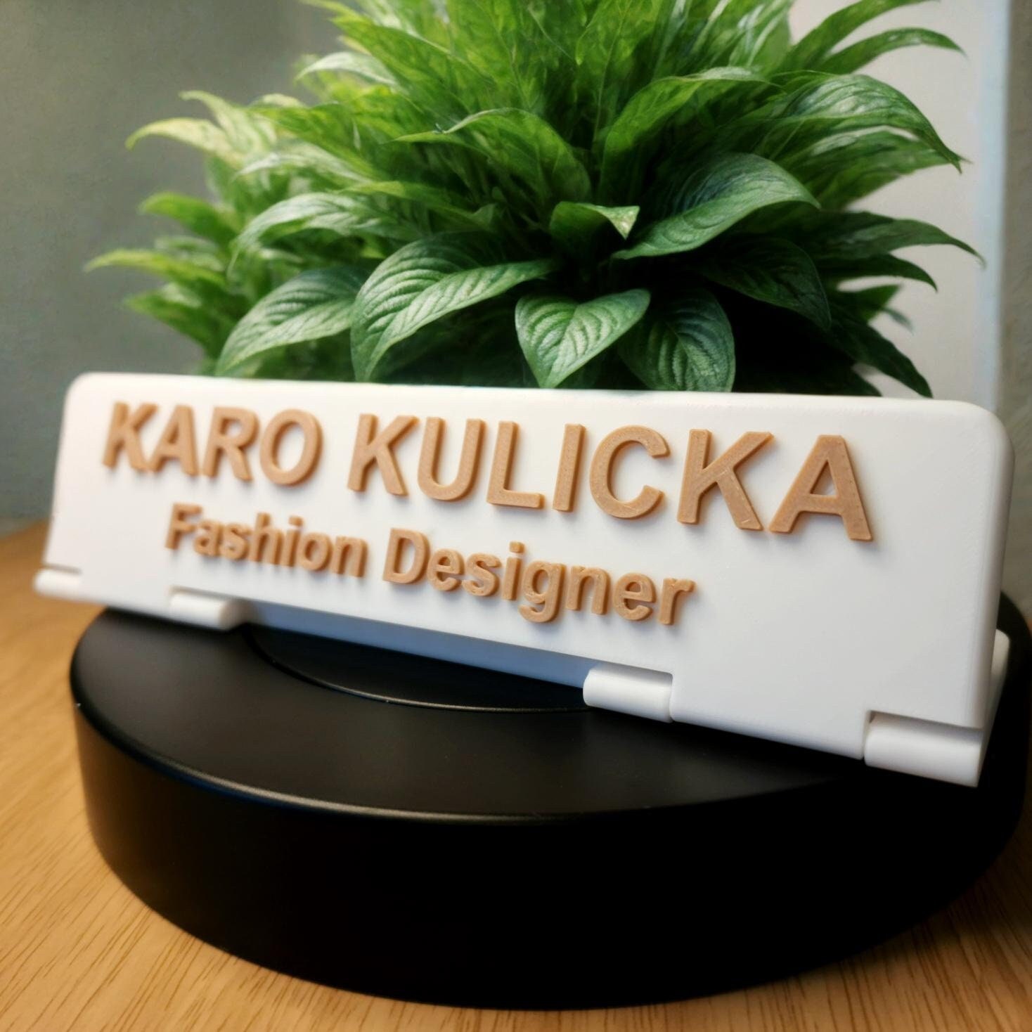 Custom Office Desk Nameplate, Personalized Sign, Office Classroom Name ...
