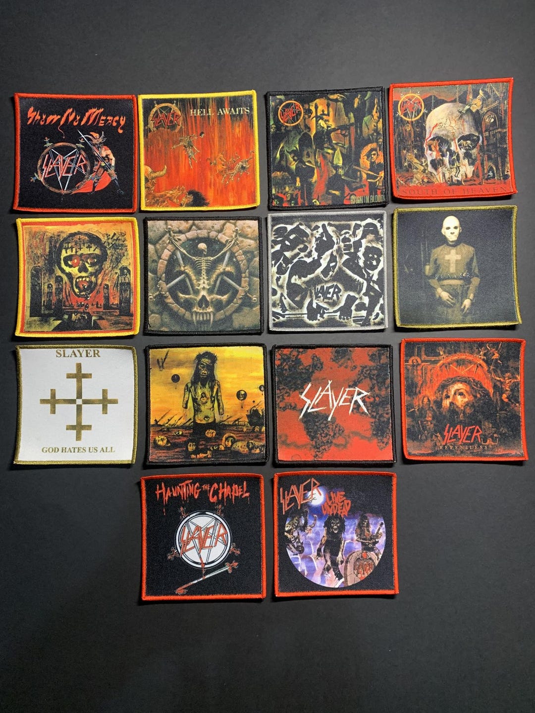 SLAYER Albums and Single Covers Patches - Etsy