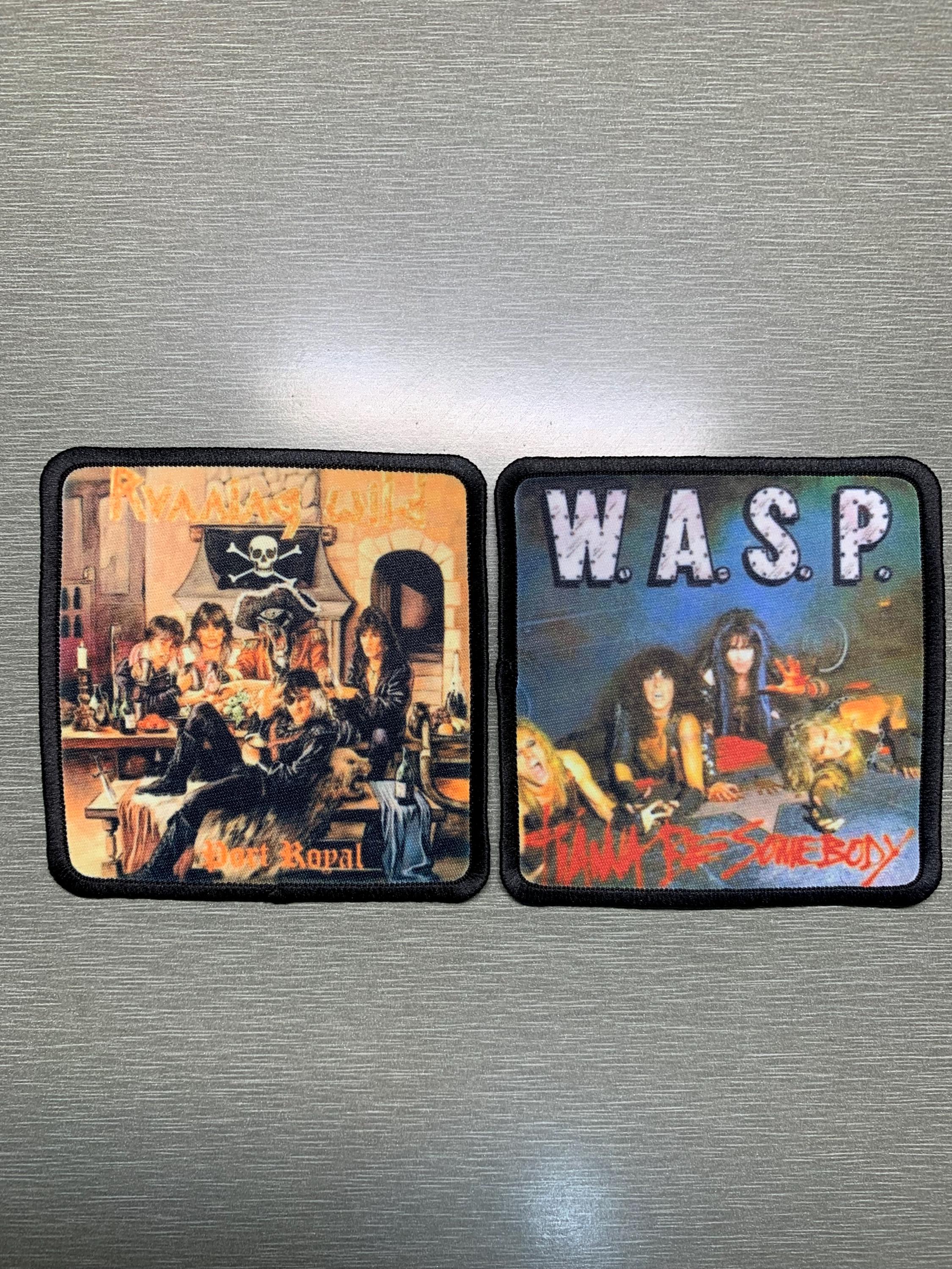 10 Patches. Set of 10 Heavy Metal Bands, Sew-on Patches, for Battle ...