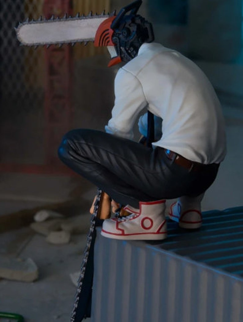 Buy Denji Figurine | Chainsaw Man Figurine Pochita Makima Blood Demon ...