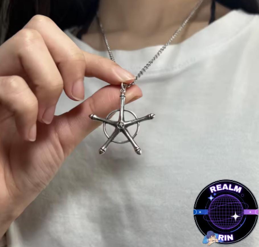 Bleach Quincy Necklace | Ishida Uryuu Cosplay Ginreigojiaku Amulet ...