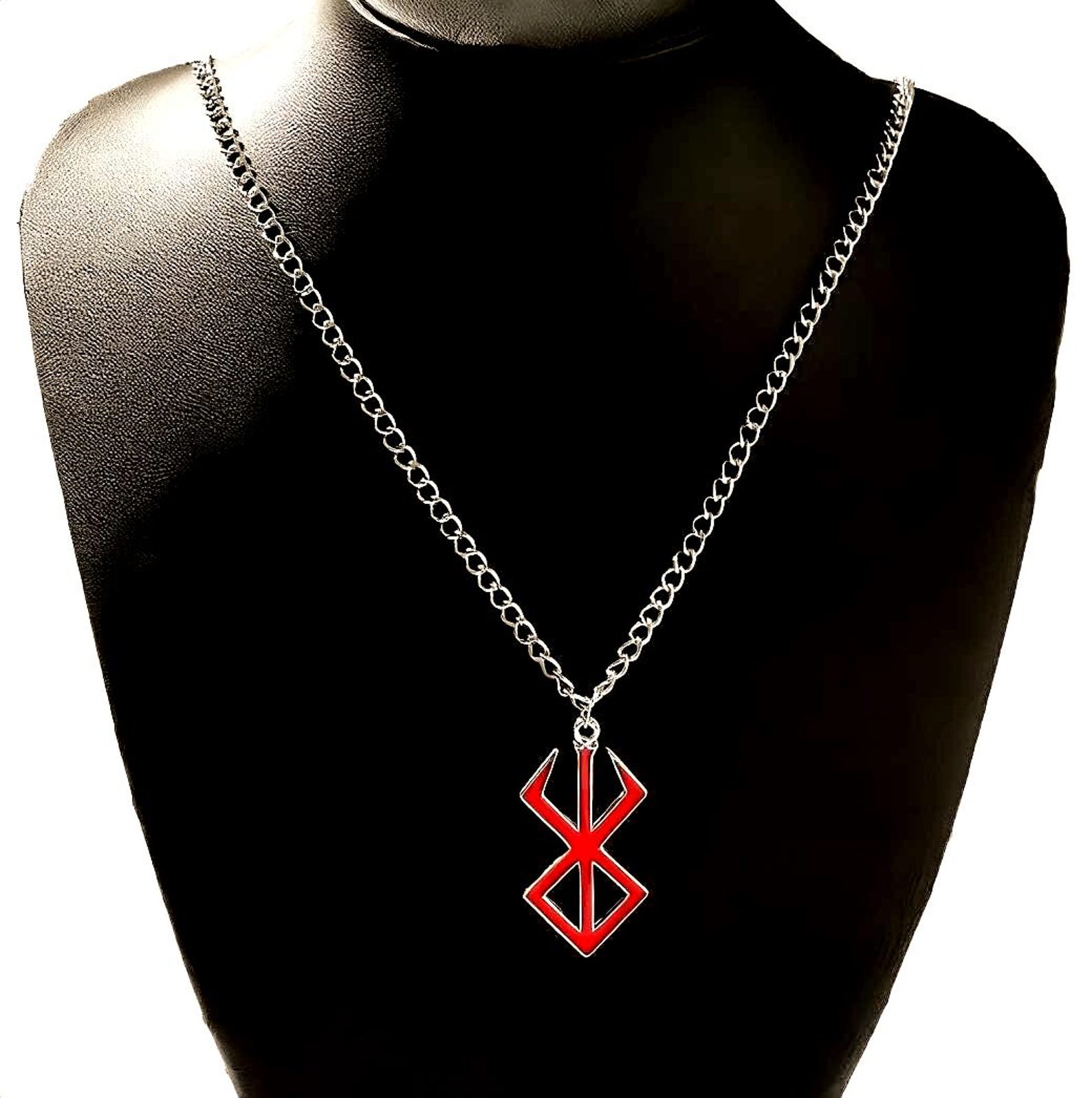 Brand of Sacrifice Berserk | Black Behelit Symbol Necklaces Guts ...