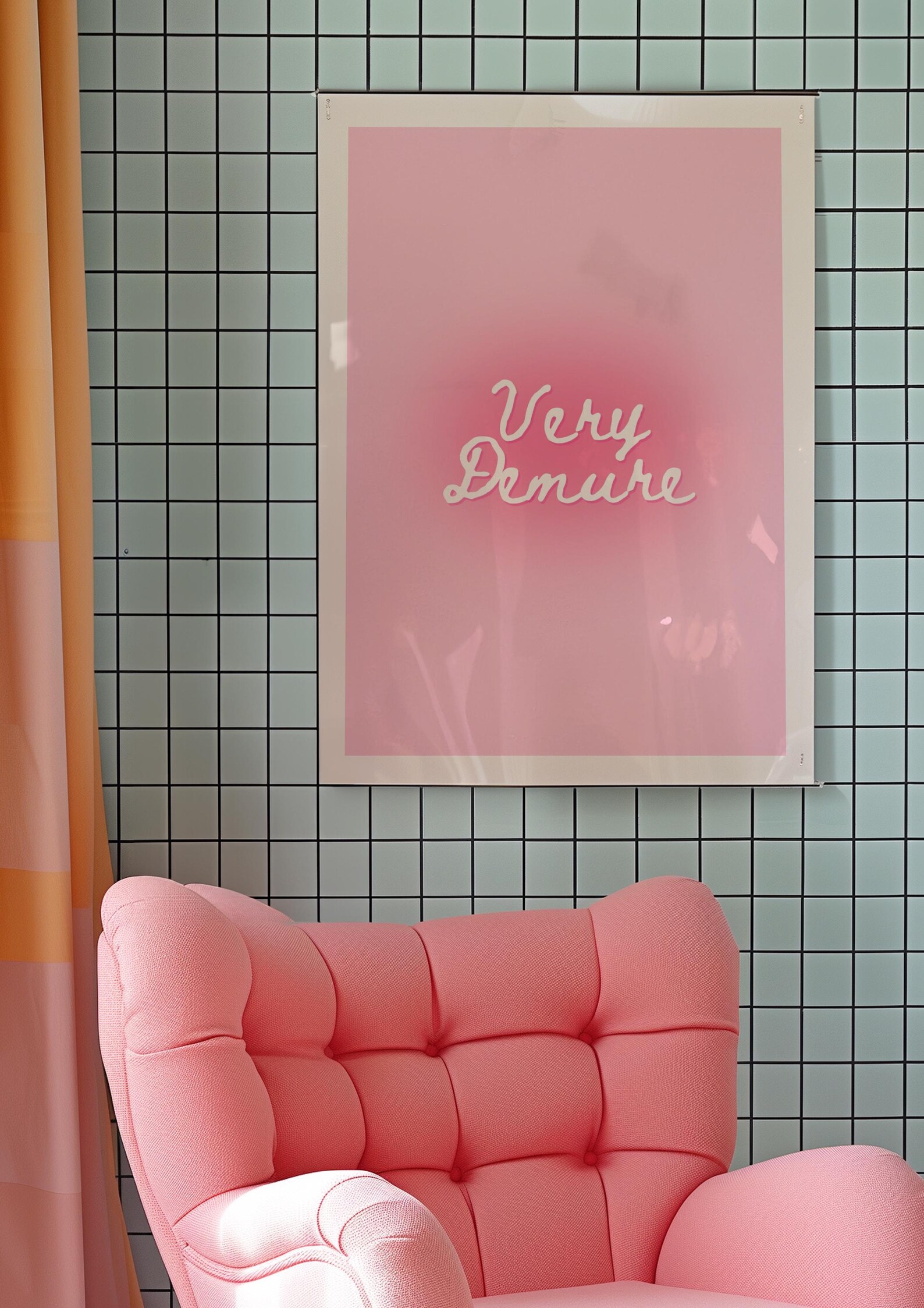 Very Demure Print- Tik Tok Trend Poster - Demure - Soft Girl Aesthetic ...