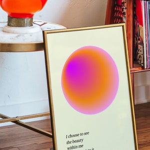 Radiant Inner Beauty Affirmation Printable - Self-love Poster ...