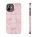 Coquette Pretty Pink Ribbon Phone Case-cute Bow Pattern Phone Case-pink ...