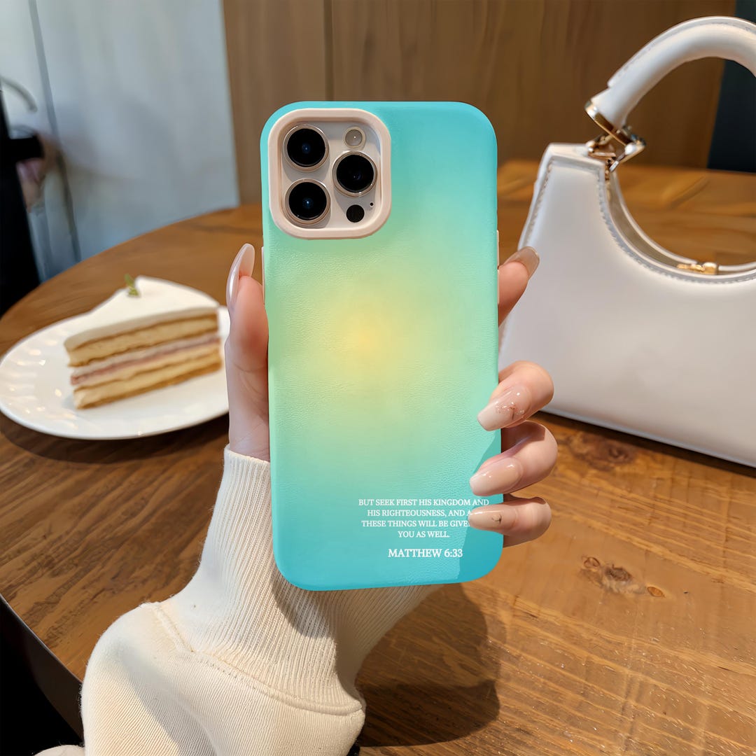 Cute Christian Phone Case Bible Verse Phone Cover, Gift for Christians ...