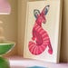 Mexican Alebrije - Colorful Mexican Folk Art Print - Spirit Animal Wall ...