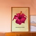 Hibiscus Flowe Affirmation Printable - Self-love Poster - Inspirational ...