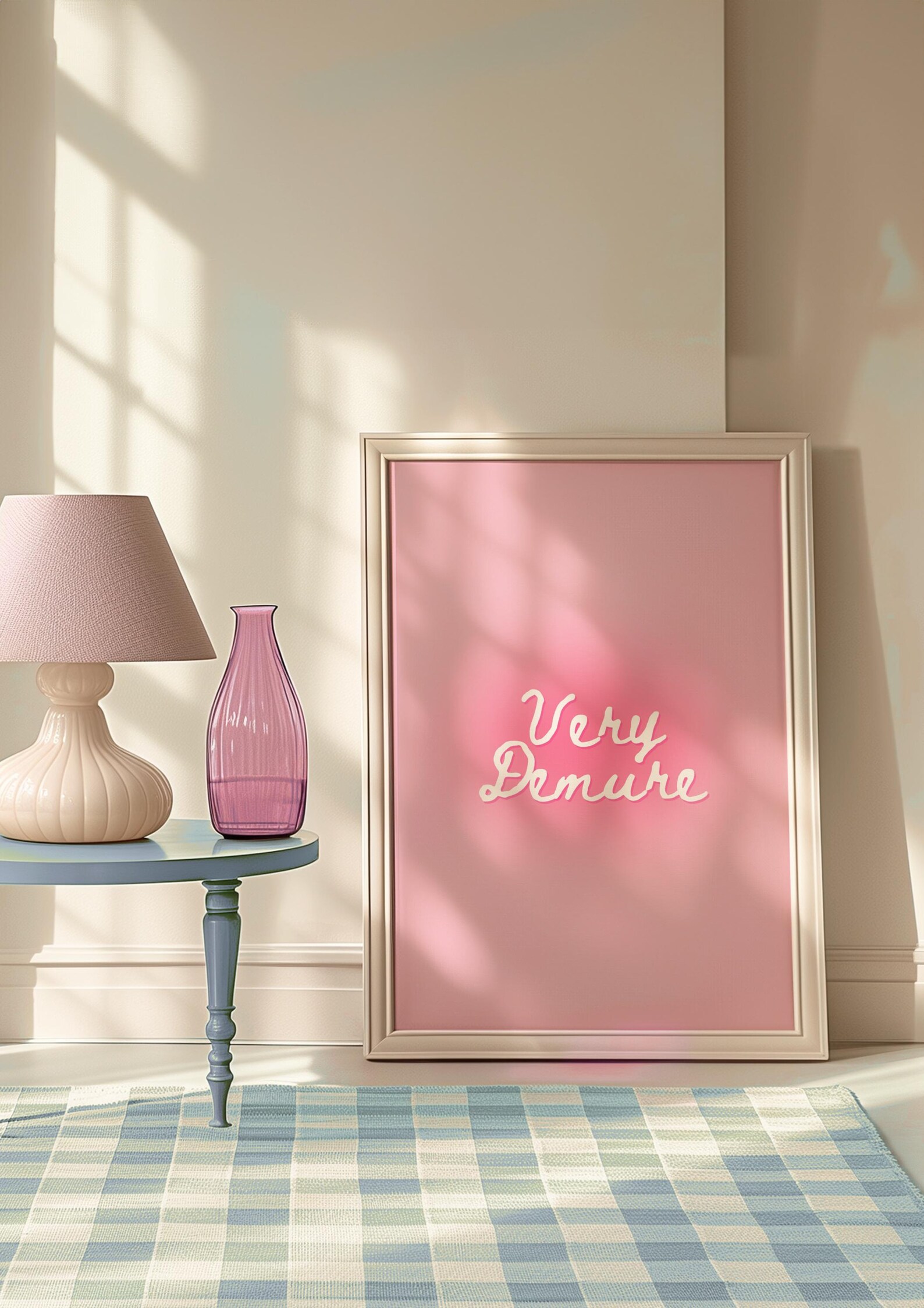 Very Demure Print- Tik Tok Trend Poster - Demure - Soft Girl Aesthetic ...