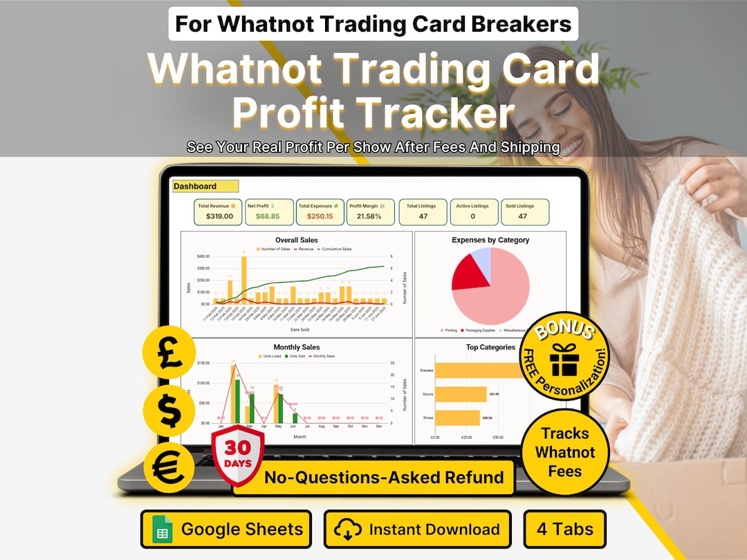 Whatnot Trading Card Sales Tracker for Live Auction Breakers and ...