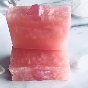 Rose Quartz Soap - Etsy