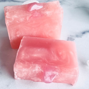 Rose Quartz Soap - Etsy