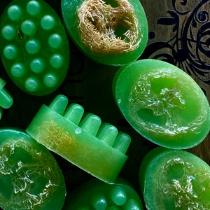 Spa Loofah and Massage Bar Soap - Etsy