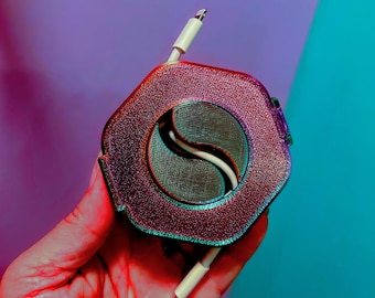 Portable Cable Winder Cord Storage Twist to Store Cable Keeper Tangle ...