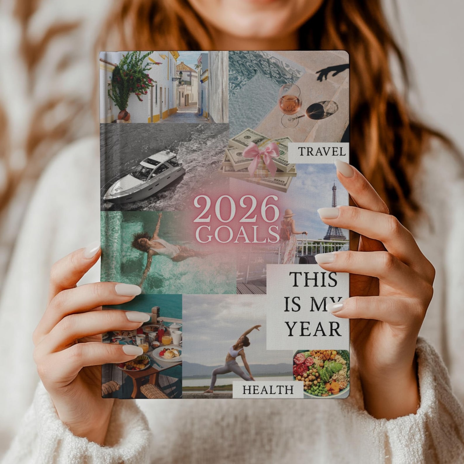 2026 Vision Board Journal, Vision Board Goal Setting, Vision Board ...