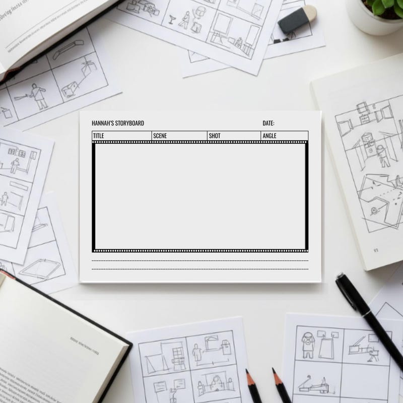 Film Scenes Sketch - Etsy