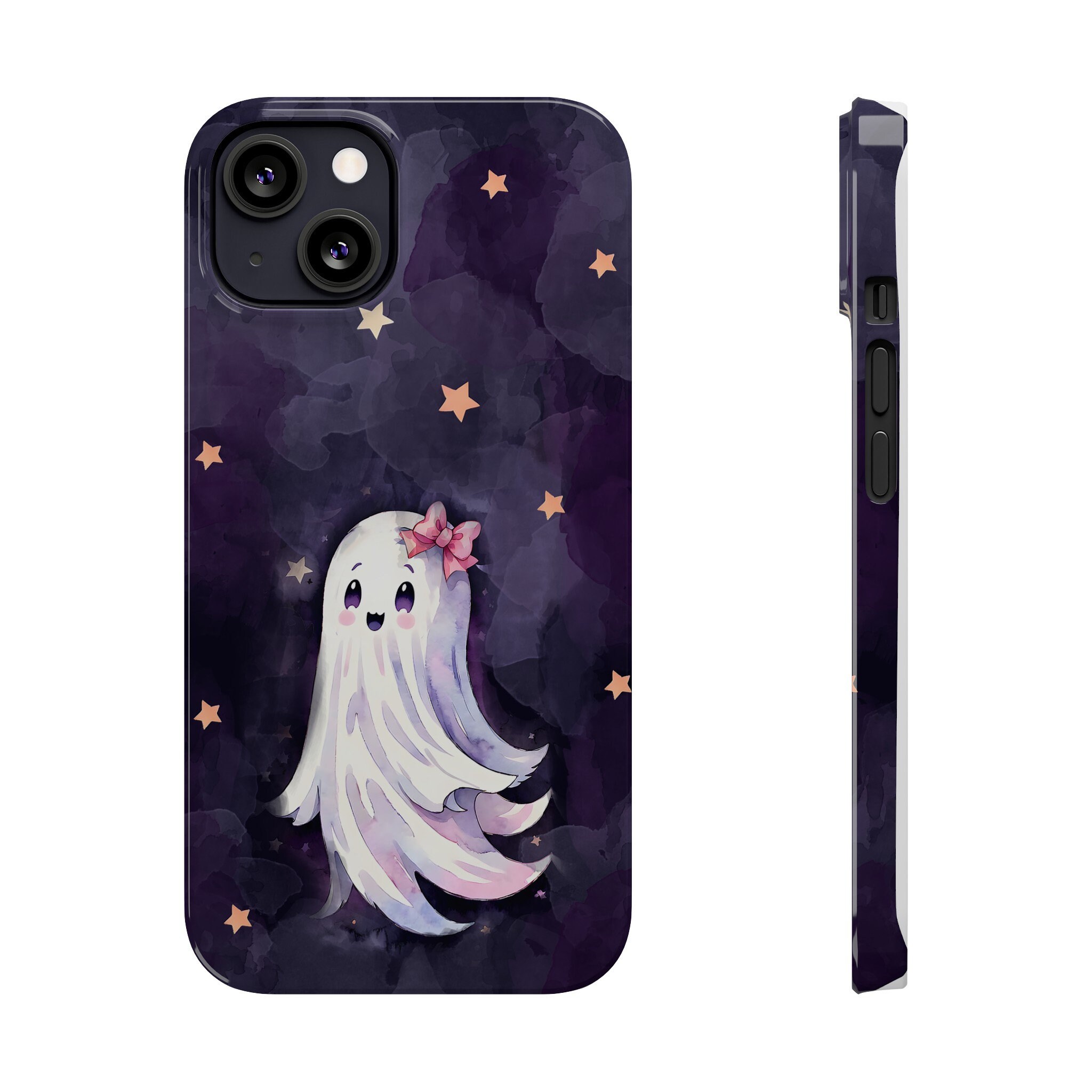 Coquette Ghost Phone Case, Halloween Ghosts Phone Case, Spooky ...
