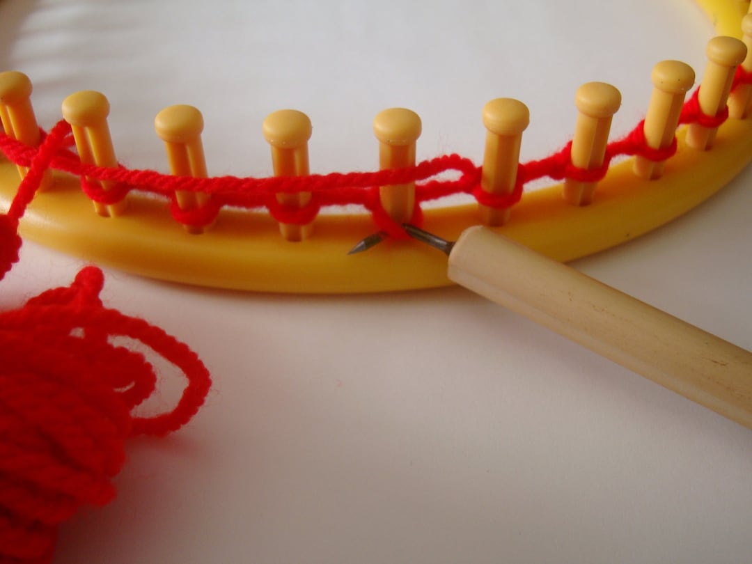 Large Loom Hook. 12 Mm (.5 Inch) Corking or Knitting Nancy Hook. Bamboo ...