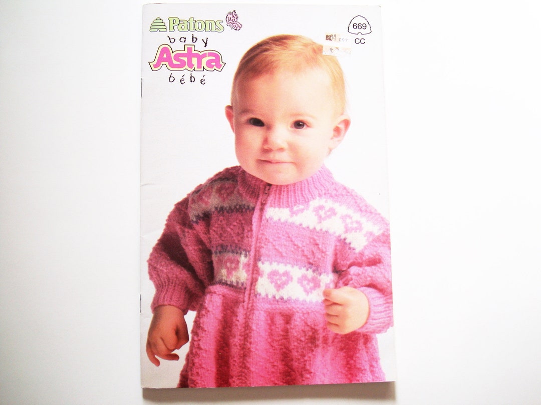 Patons Baby Astra Pattern Book 669 Beehive Patons Babies Knit Patterns ...