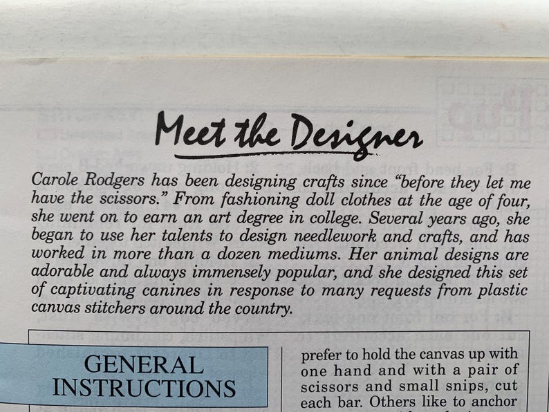 PLAYFUL PUPS Plastic Canvas Patterns the Needlecraft Shop 903101 by ...