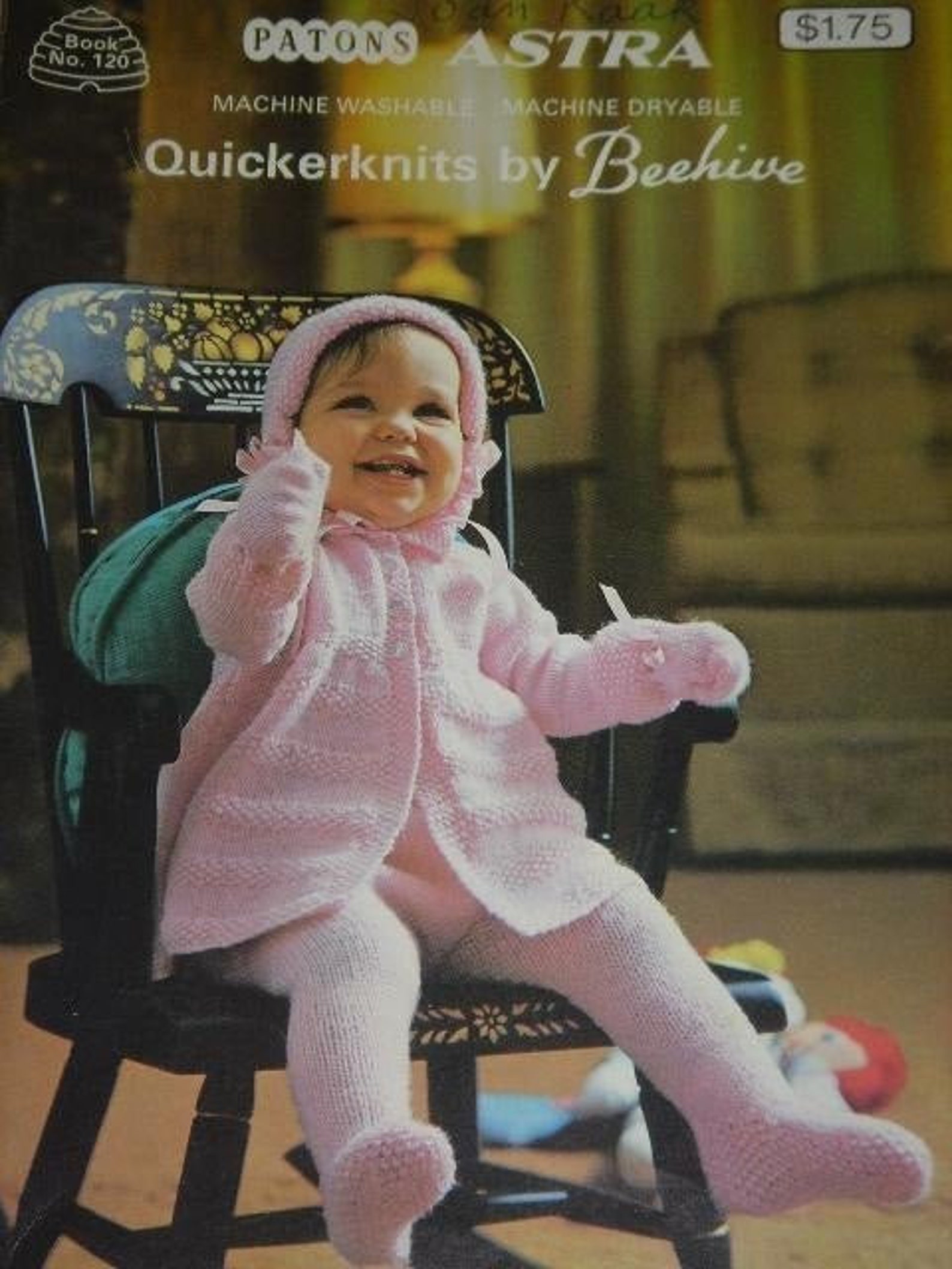 Baby Pattern Book Number 120 by Beehive Patons Quickerknits Patons ...