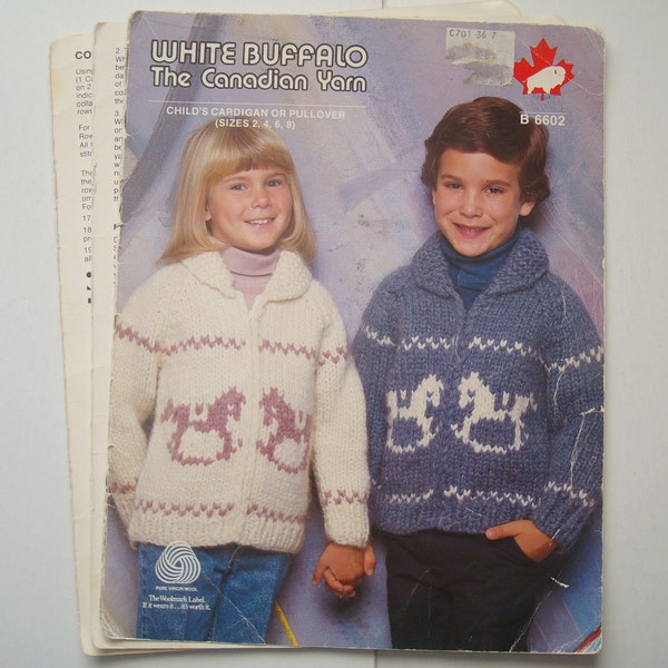 White Buffalo Knitting Pattern - Etsy