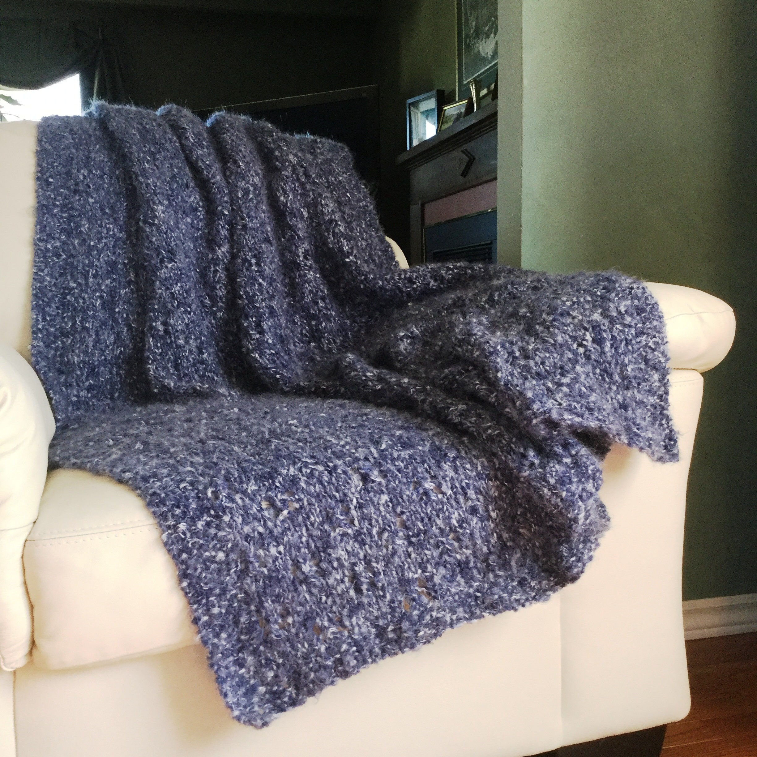 Pdf Knitting Pattern for "mhyllot Afghan" -- PATTERN -- Instant ...