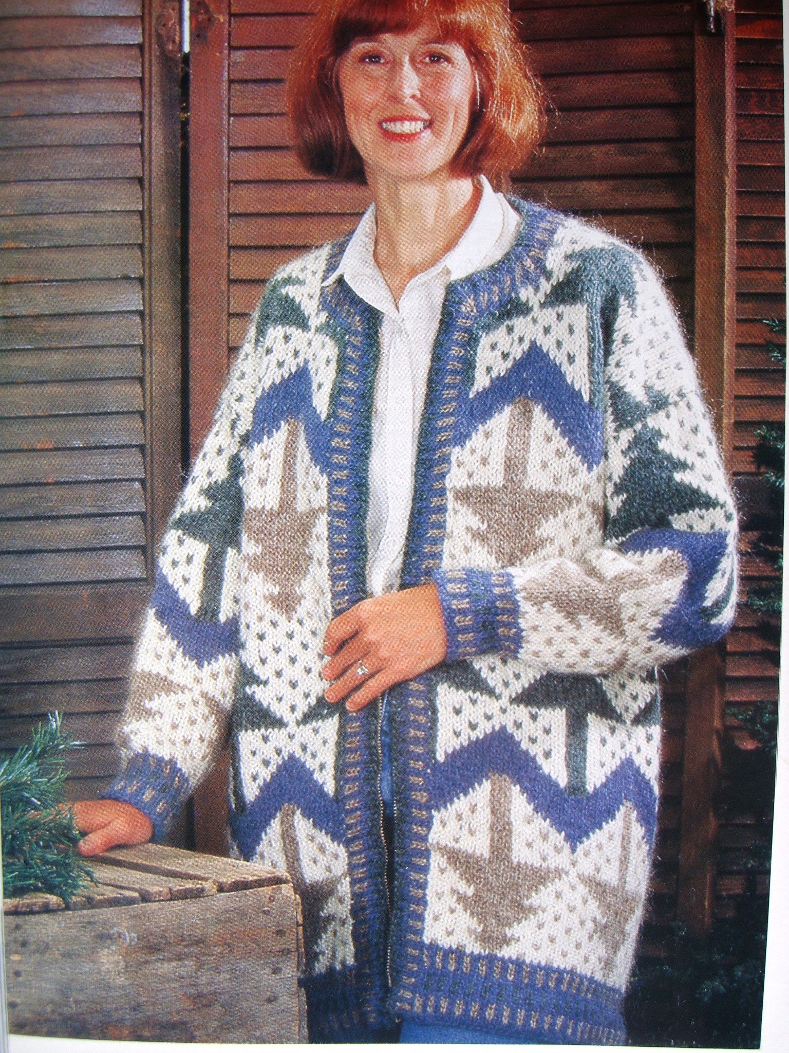 Knitting Digest Magazine PATTERNS Woods Sweater Cardigan - Etsy