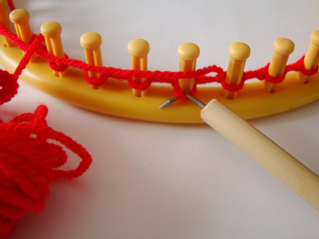 Large Loom Hook. 10 Mm (.4 Inch) Corking or Knitting Nancy Hook. Bamboo ...