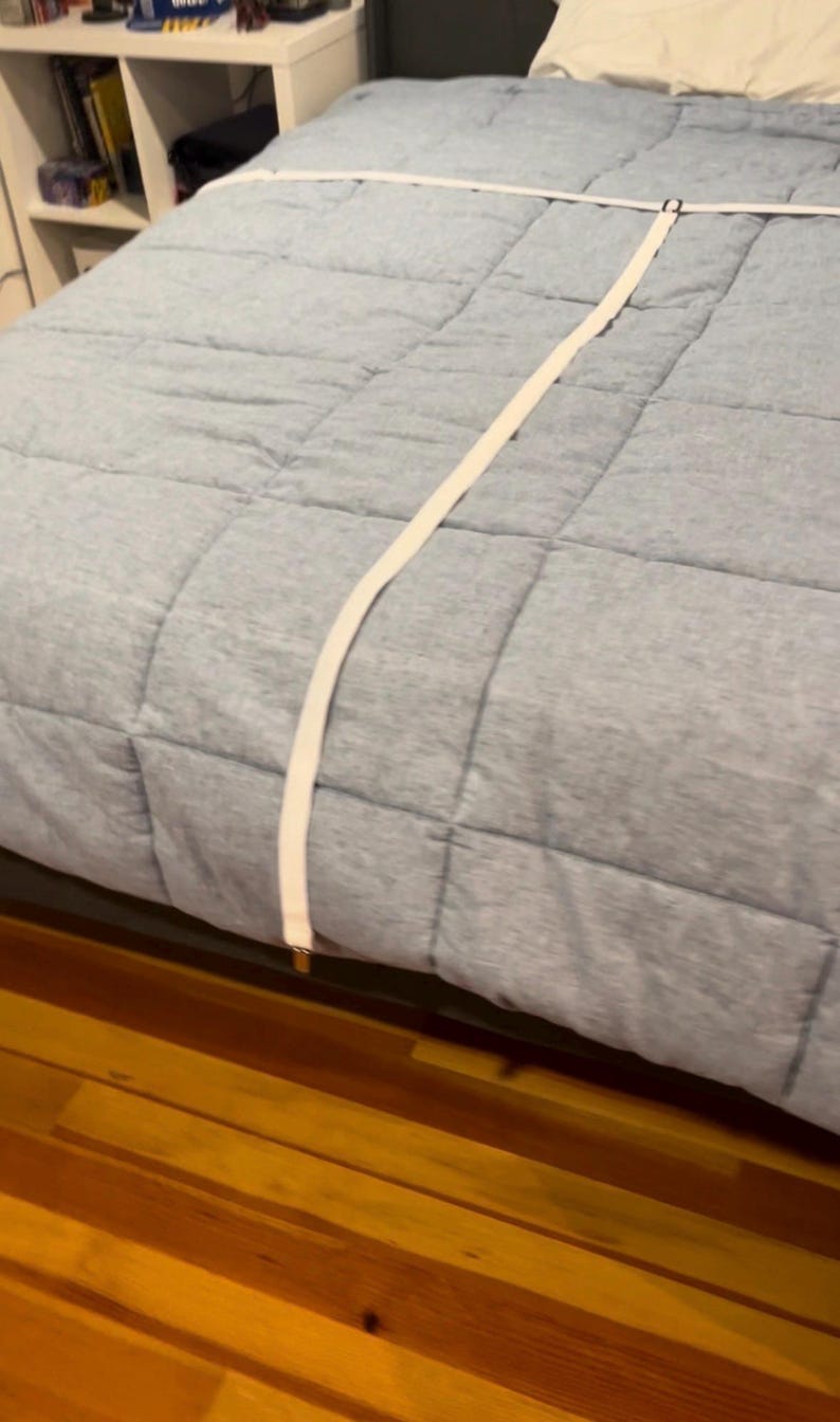 Strapnsleep Bedding Secure Kit: Adjustable Blanket Straps & Clips - Etsy