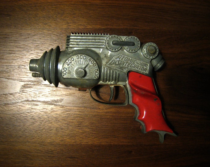 1954 Vintage Toy Ray Gun - Hubley Atomic Disintegrator - Space Pistol ...