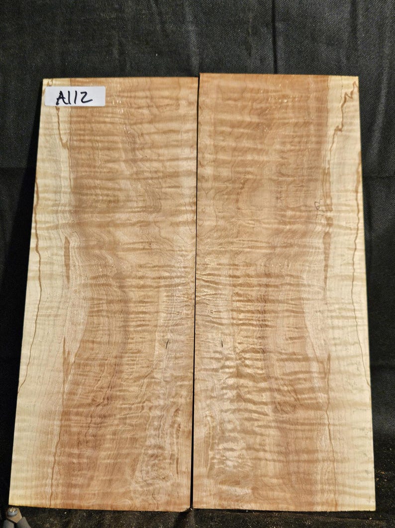 Beautiful Figured Maple Patterns for Craft Wood, Hobby Wood, Burl, and ...