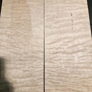 Premium Figured Maple Drop Tops for Craftwood and Hobby Wood Projects ...