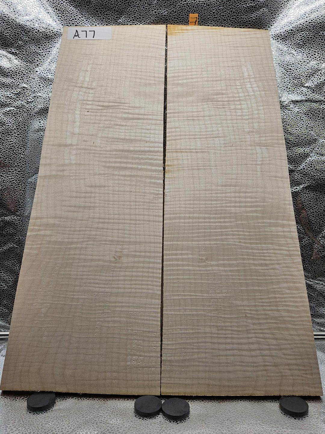 Quilted Flame Maple Wood Billet: Guitar Top, DIY Woodworking (23" X 8 ...