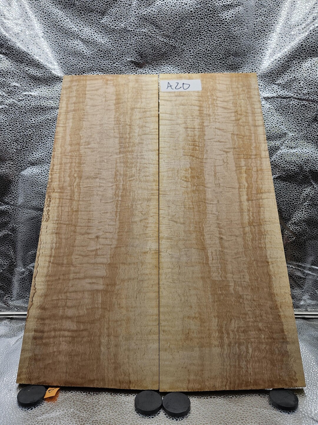 Figured Curly Flame Maple Guitar Top Quilted Wood for Craft Projects ...