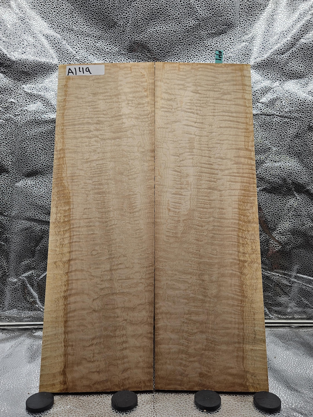 Fiddleback Figured Maple Guitar Top: Quilted Wood, CNC Ready - Etsy