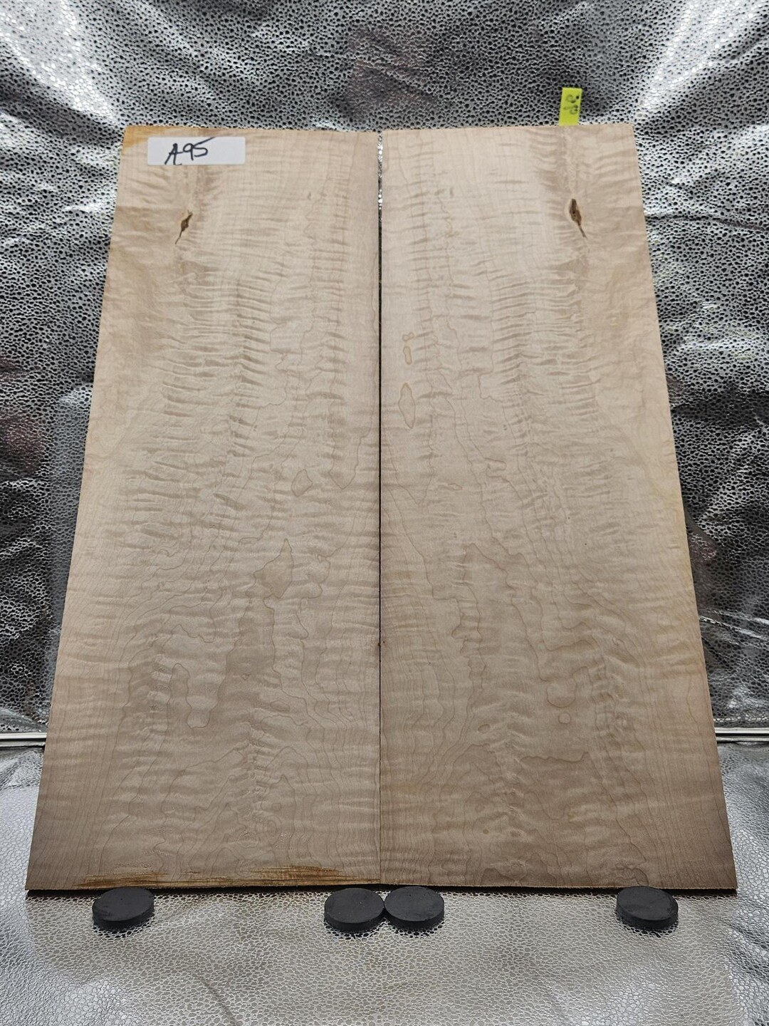 Quilted Flame Maple Guitar Top Wood for CNC Laser Burning Custom Guitar ...