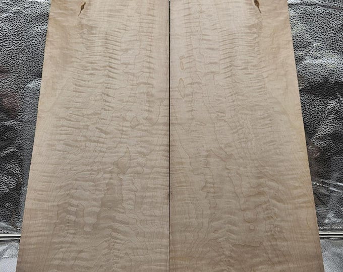 Flame Figured Maple Guitar Top Quilted Wood for CNC Laser Engraving ...