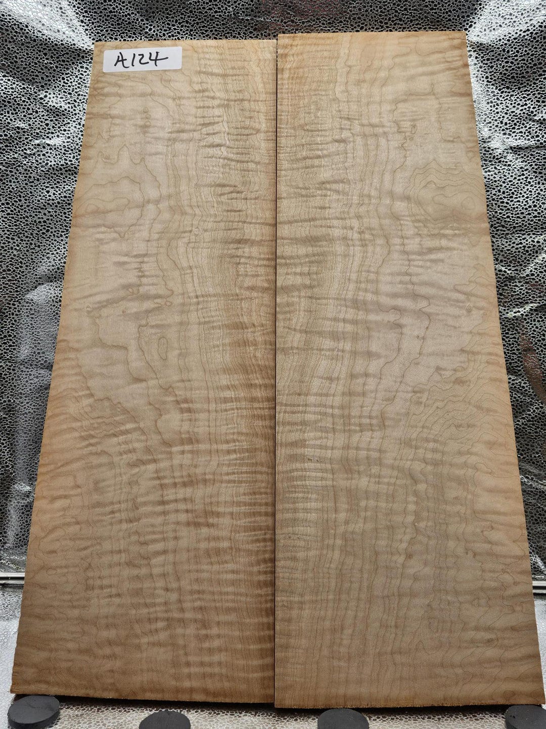 Premium Quilted Flame Maple Guitar Top Wood for Laser Engraving Custom ...