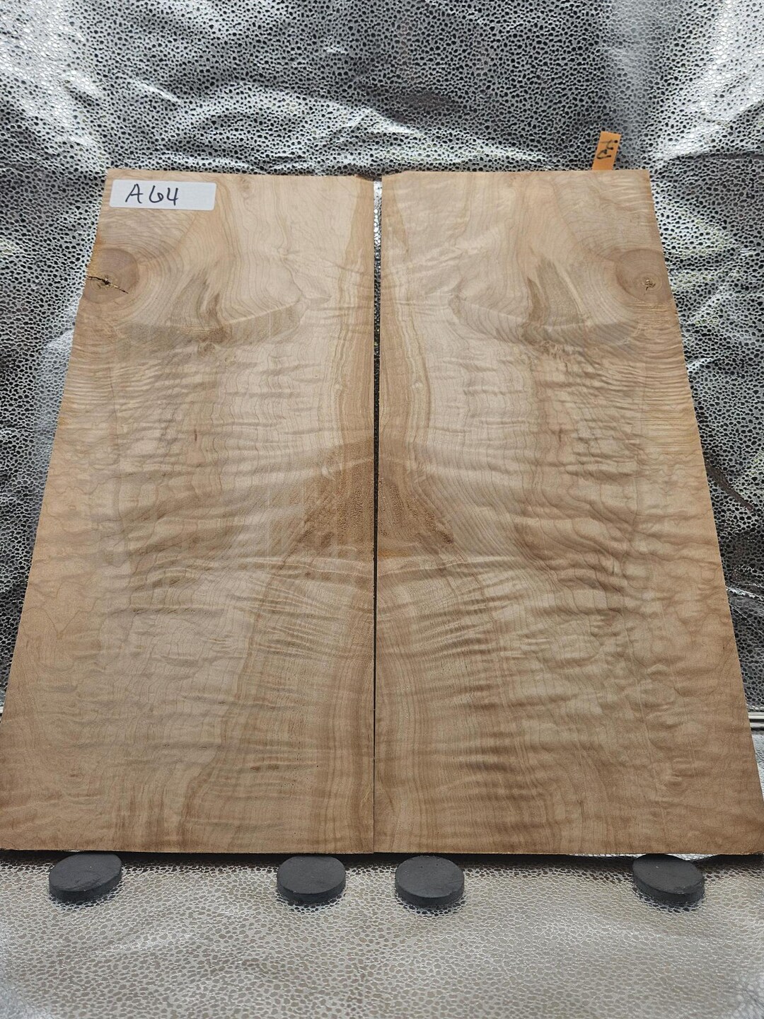 Flame Figured Maple Guitar Top Quilted Wood for CNC Laser Engraving ...