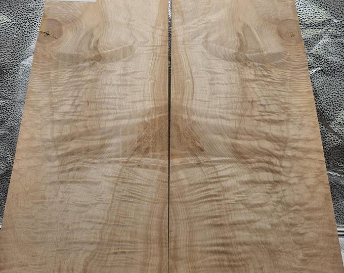 Flame Figured Maple Guitar Top Quilted Wood for CNC Laser Engraving ...
