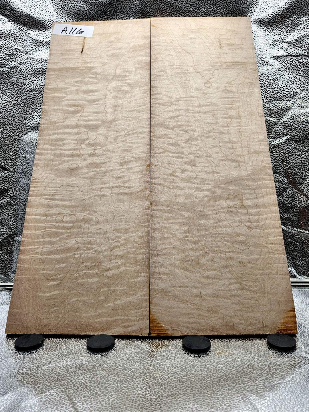 Quilted Flame Maple Guitar Top Wood for Custom Joinery Laser Engraving ...