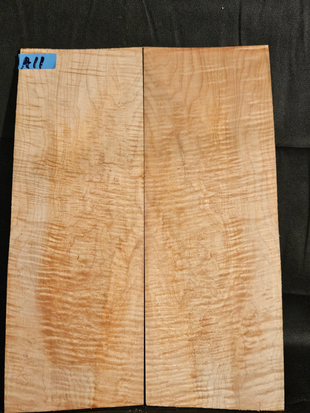 Curly Maple Craftwood Bundle Guitar Top Set With Beautiful Burl, Spalt ...