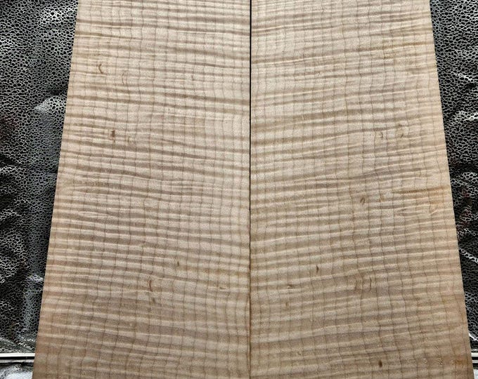 A115 - Rare Maple Guitar Top - Stunning Curly, Flame, Figured Design ...