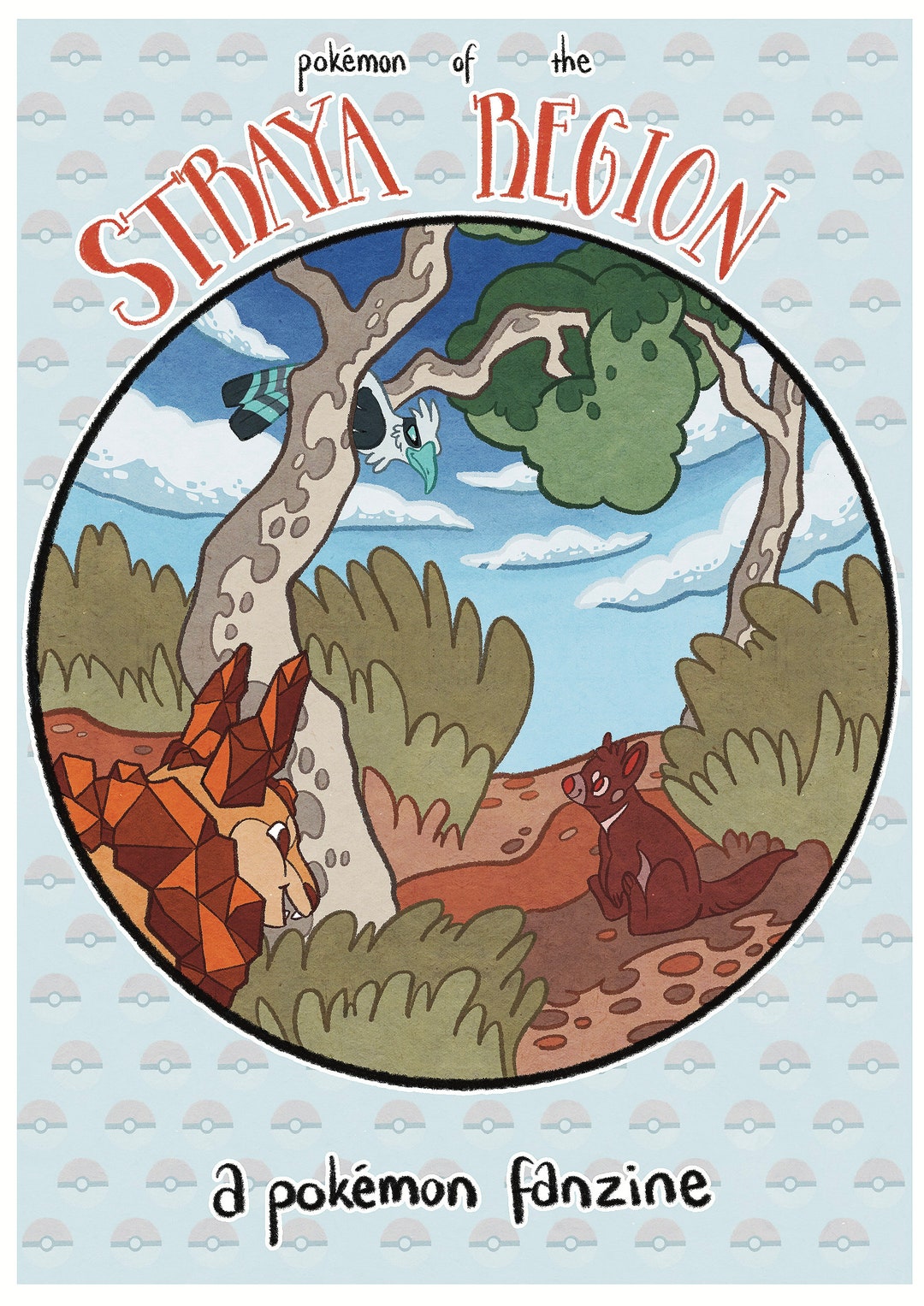 STRAYA DEX a Fakemon Zine - Etsy